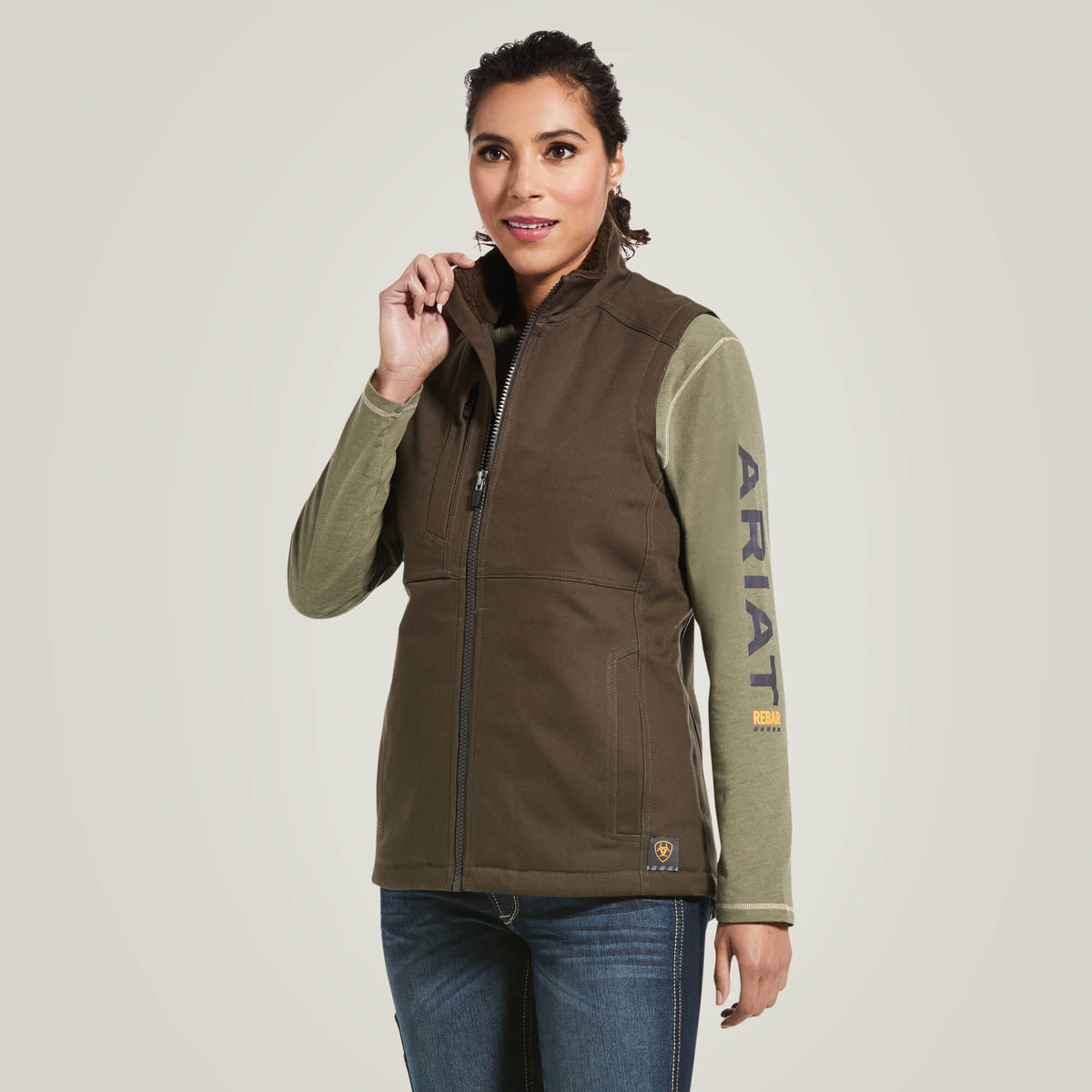 Ariat Women's Rebar DuraCanvas Insulated Vest – GS Equestrian