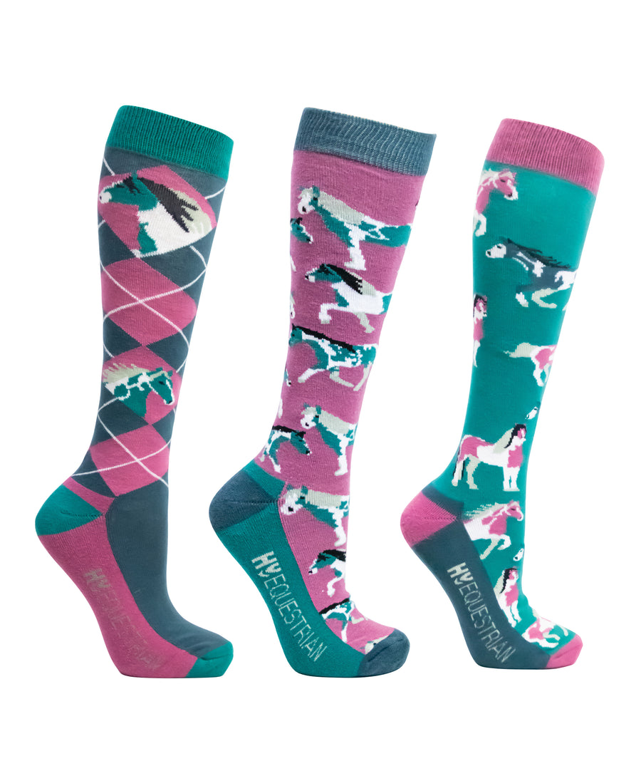 Hy Equestrian Novelty Printed Socks – GS Equestrian