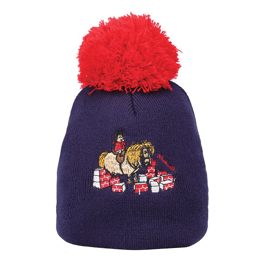 Hy Equestrian Thelwell Collection Practice Makes Perfect Bobble Hat ...
