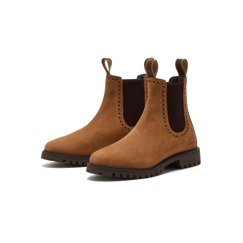 Chatham Ladies Moreton Brogue Chelsea Boots – GS Equestrian