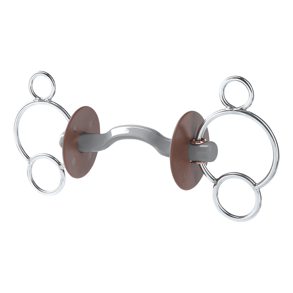 Beris Soft 3-Ring Bit with Konnex Tongue Port – GS Equestrian