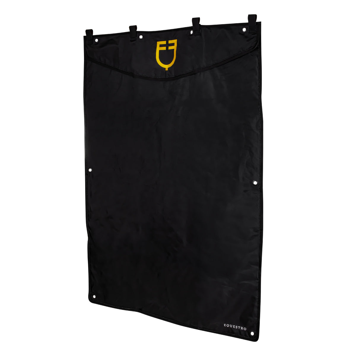 Equestro Long Stable Curtain With Embroidered Logo – GS Equestrian