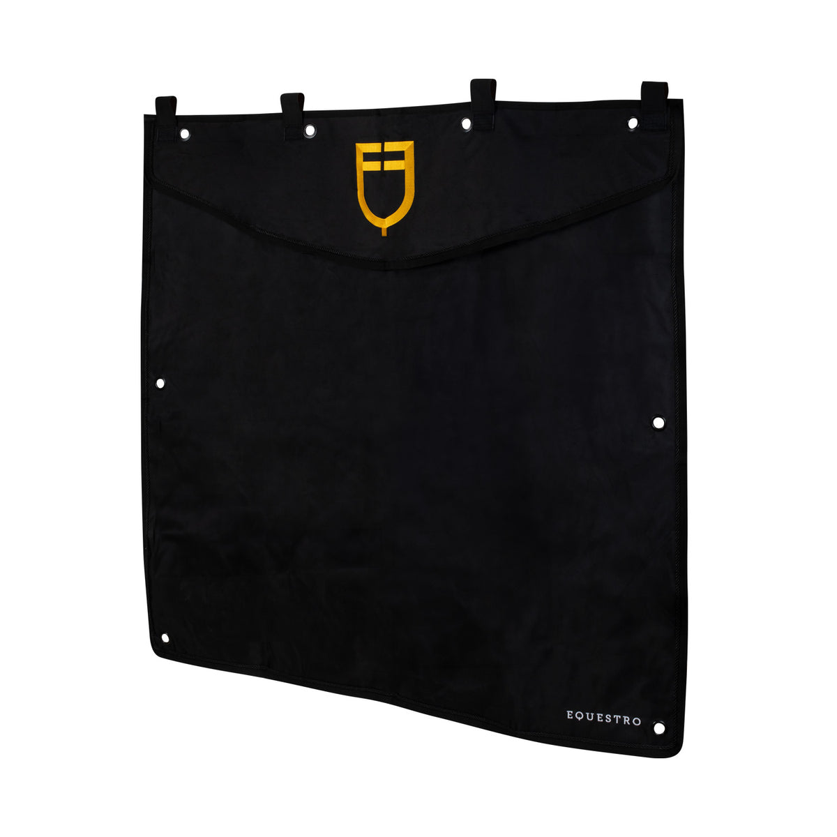 Equestro Short Stable Curtain With Embroidered Logo – GS Equestrian