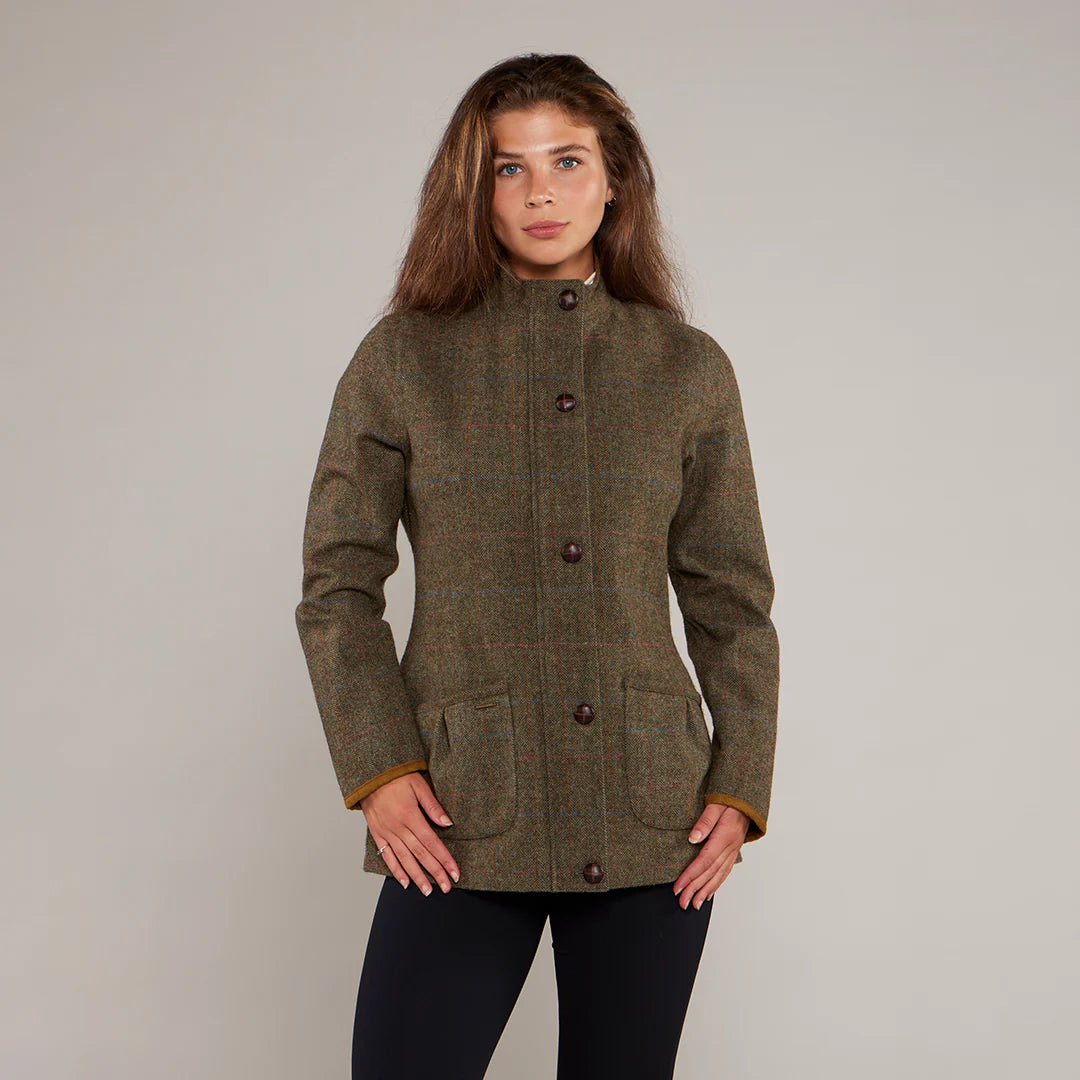 Toggi Ladies Elgin Waterproof Tweed Coat – GS Equestrian