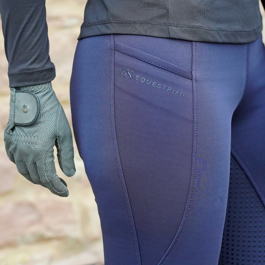 GS Equestrian Nieva Ladies Full Seat Silicone Riding Tights