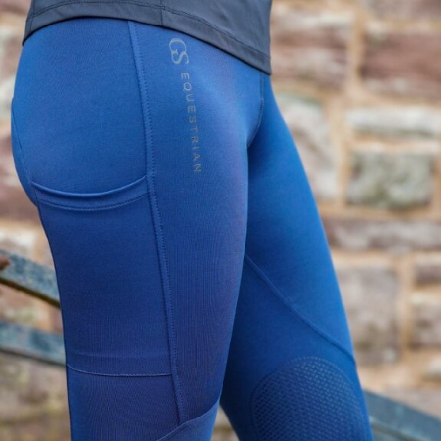 GS Equestrian Aisha Ladies Silicone Knee Riding Tights