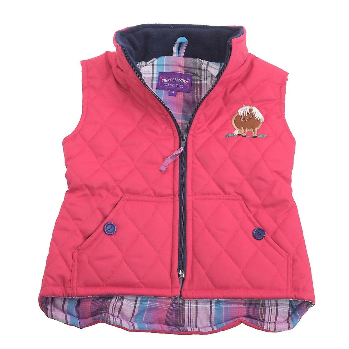 British Country Collection Three Fat Ponies Childrens Gilet – GS Equestrian