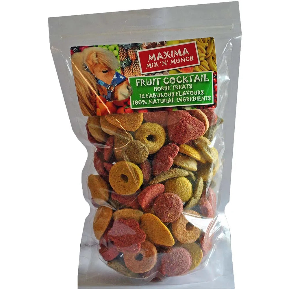 Maxima Mix 'N' Munch Horse Treats - Fruit Cocktail – GS Equestrian
