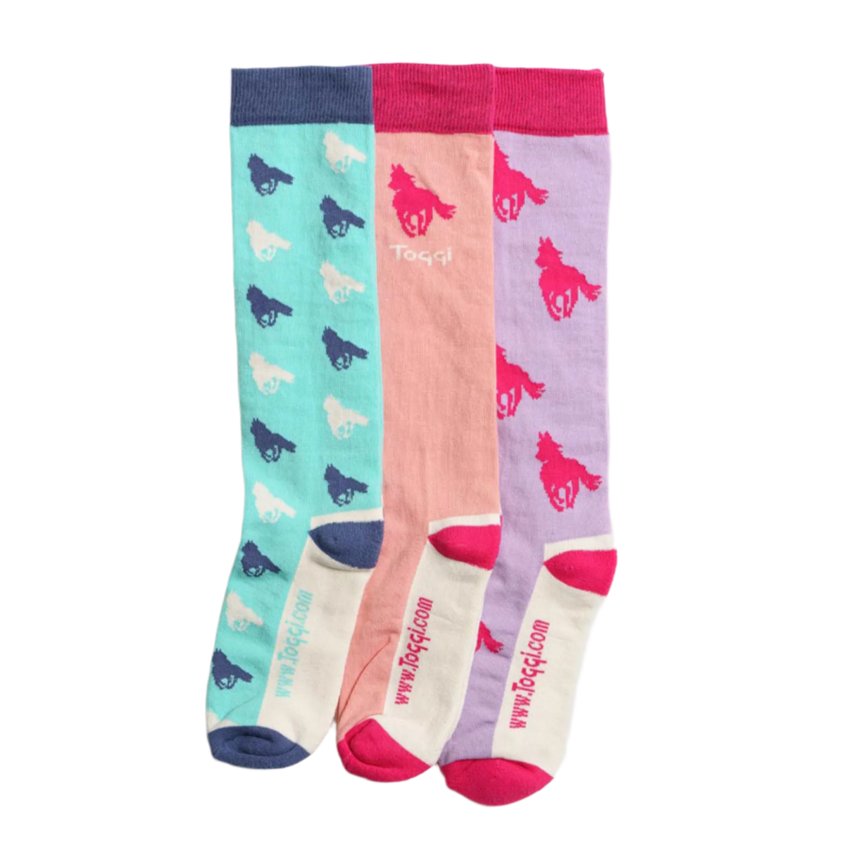 Toggi Running Horse Socks 3 Pack – GS Equestrian