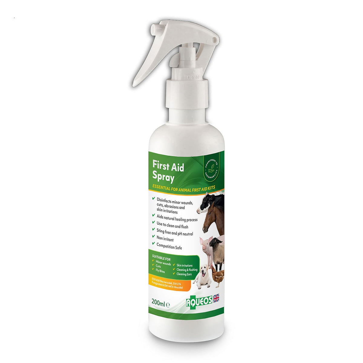Aqueos First Aid Spray – GS Equestrian