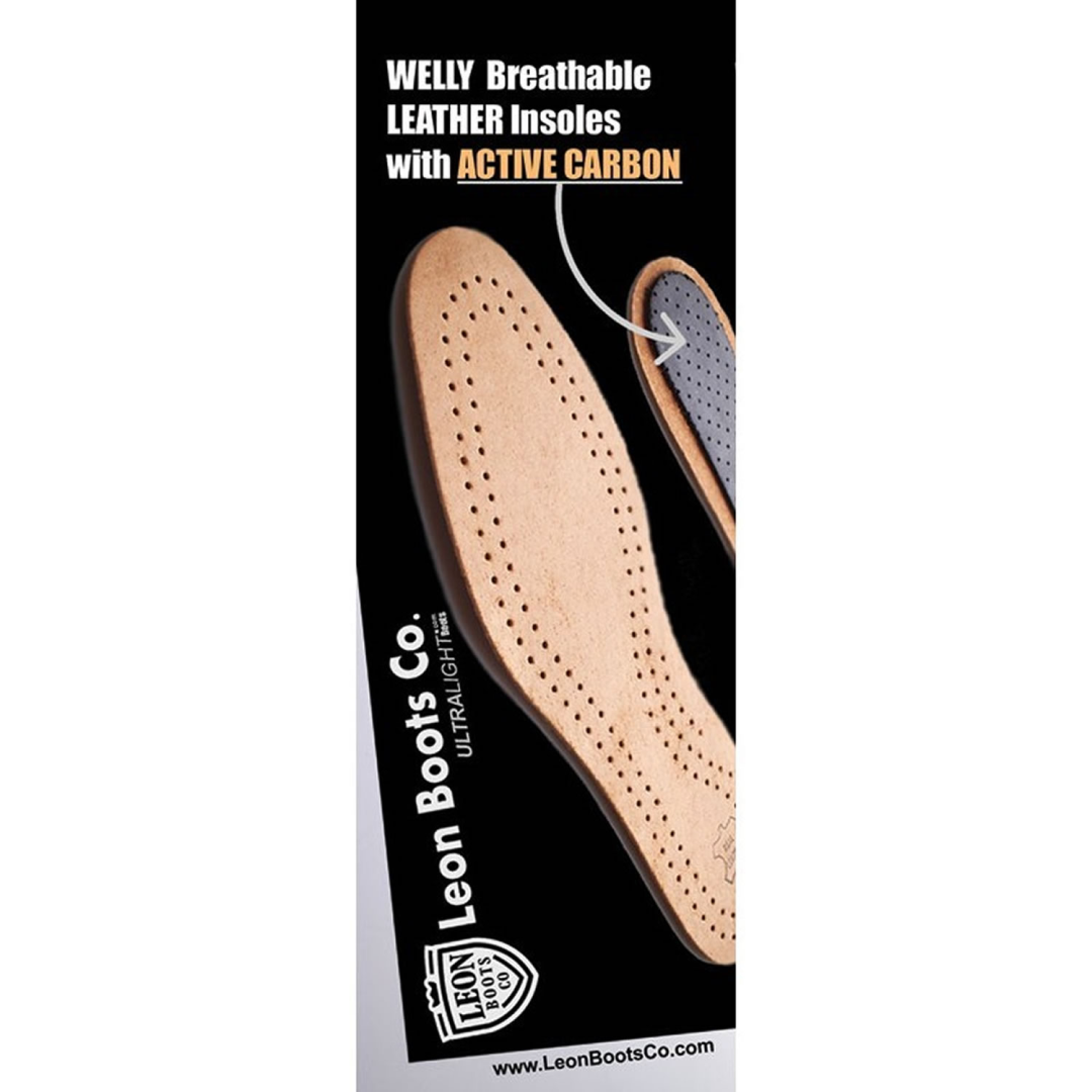 Leon Boots Anti-Odour Leather Insoles – GS Equestrian