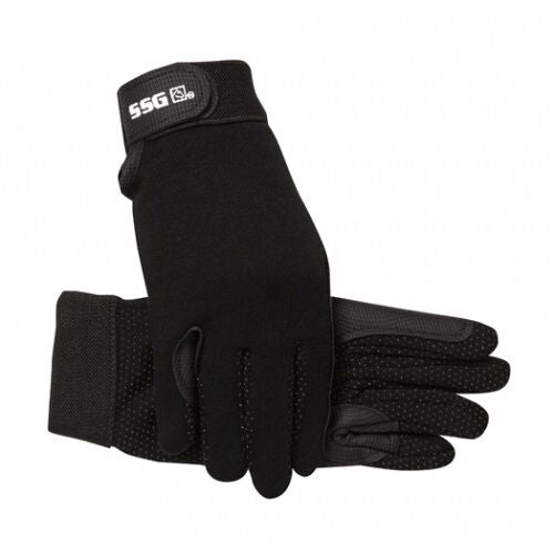 SSG Gloves 5050 SSG Winter Lined Gripper Glove Black – GS Equestrian